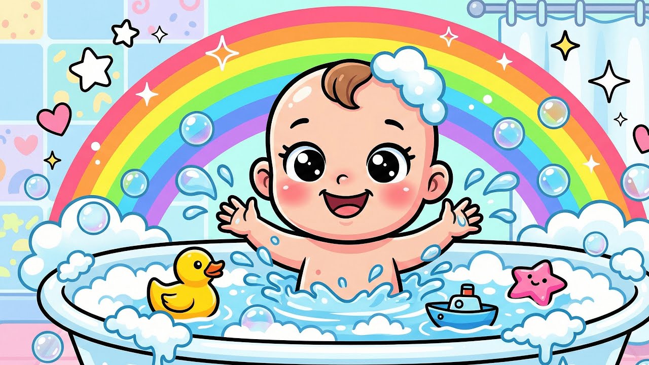 The Bath Song | Nursery Rhymes & Kids Songs - YouTube