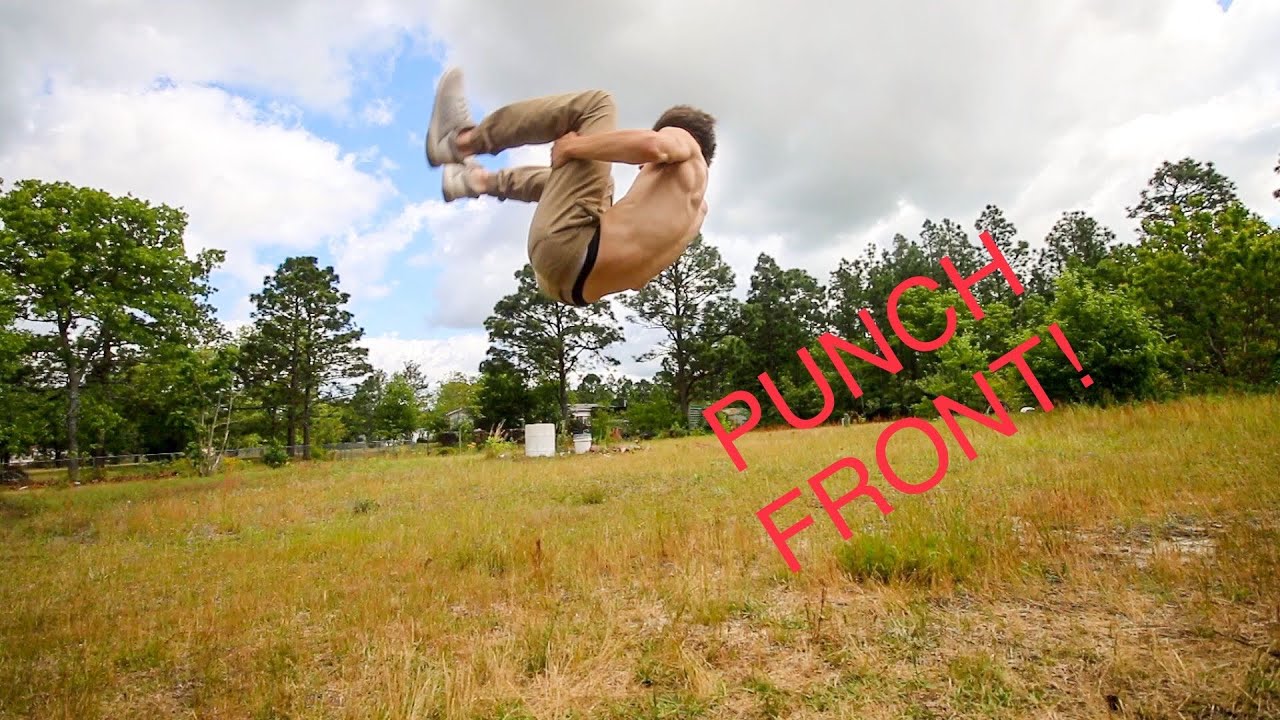 HOW TO DO A PUNCH FRONT OUTSIDE!! - YouTube