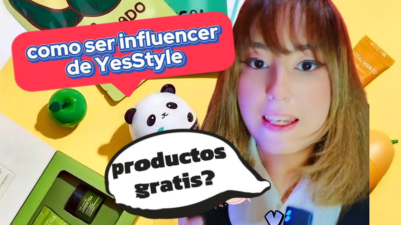 como ser influencer de YesStyle - YouTube