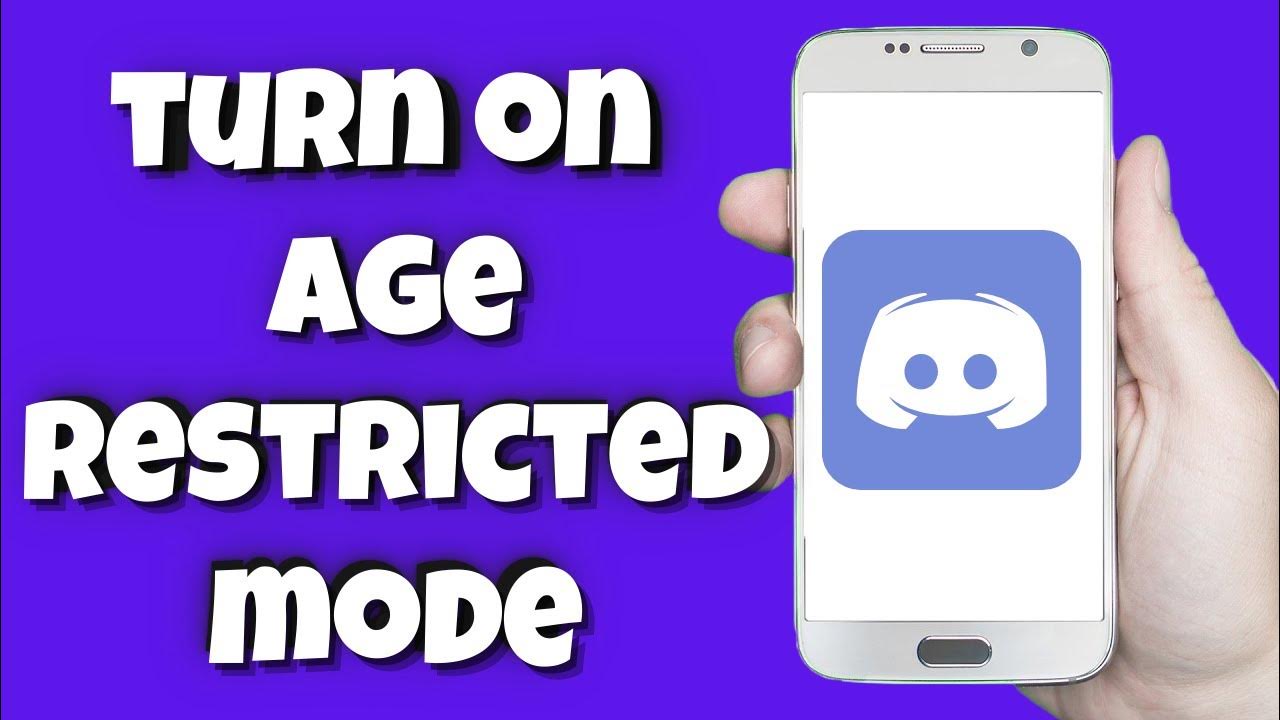 How To Turn On Age Restricted Mode Discord (2023 Update) | Enable Age Restricted Mode on Discord ...