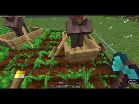 MAKING VILLAGER BREEDER FARM| MINECRAFT DAY-7| MINECRAFT - YouTube