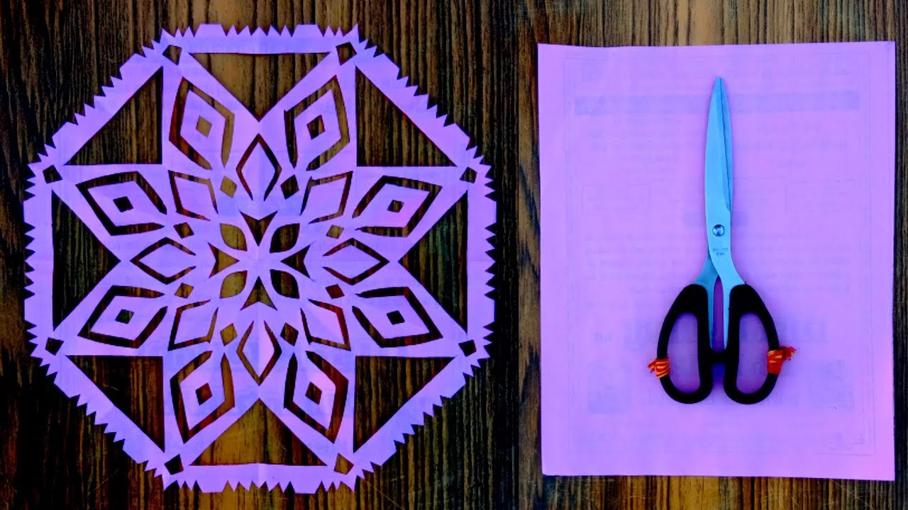 # how to make beautiful pepper crafts design # pepper cutting ki ...