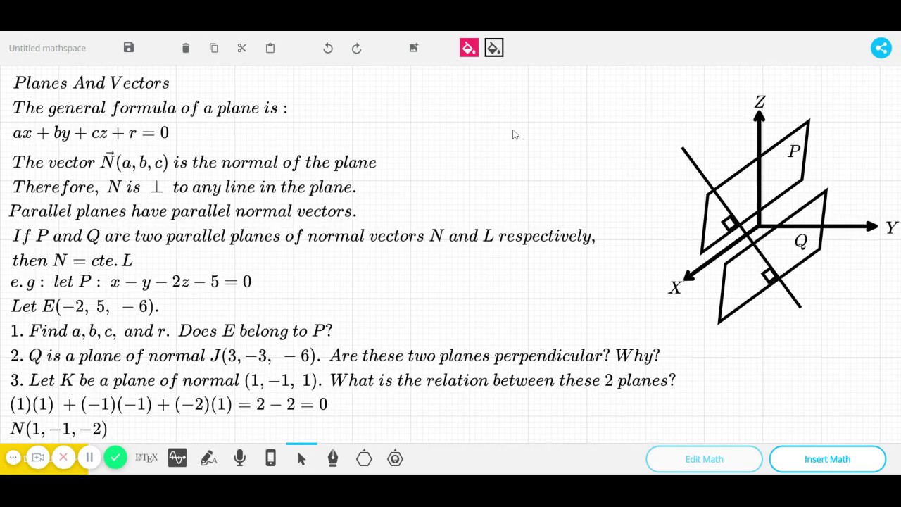 Introduction to Planes: Their Elements, Formulas, Normal Vectors, and ...