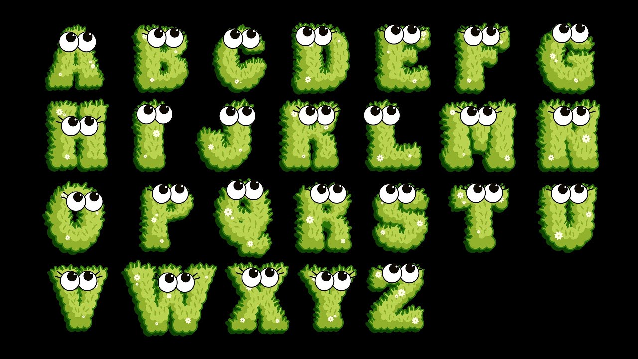 Fun ABC Nursey Rhymes & Kid Song with Bush Letters | Learn English ...