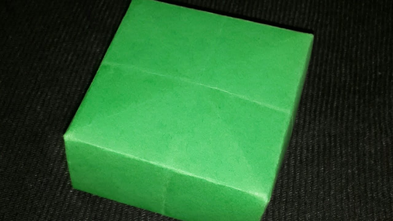 How To Make Your Own Paper Box - EASY! - YouTube