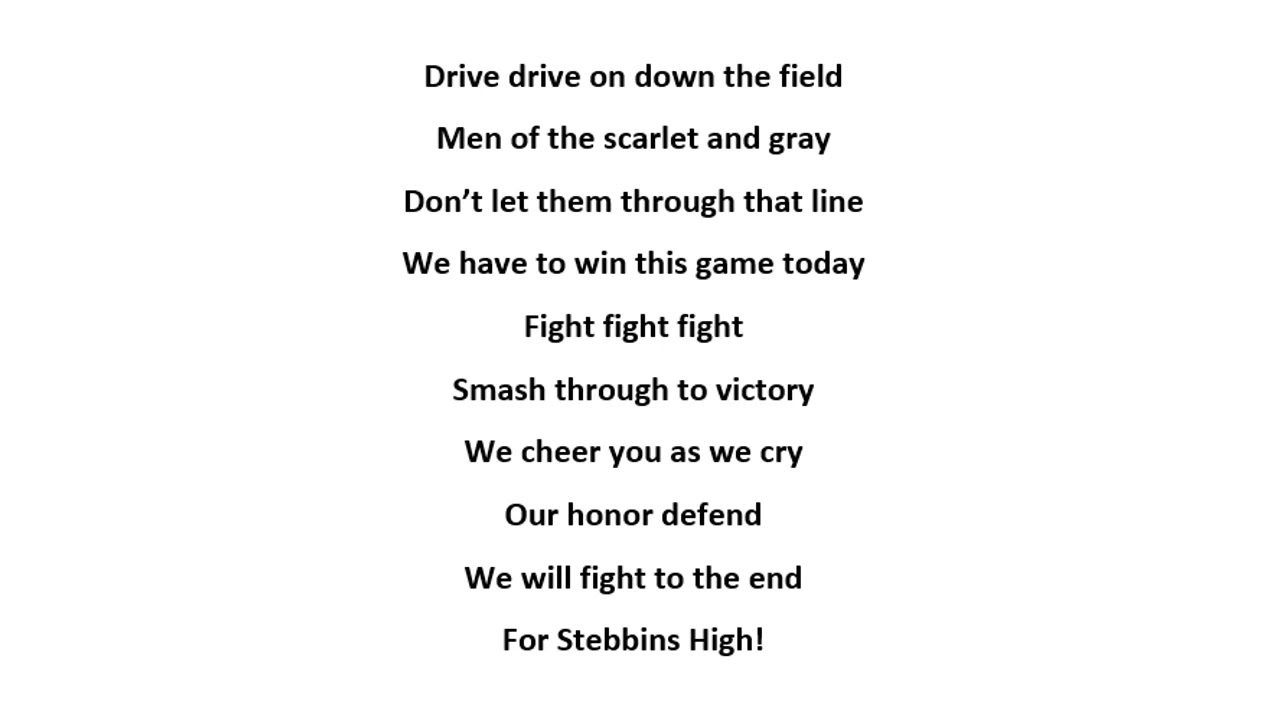 Stebbins High School Fight Song - YouTube