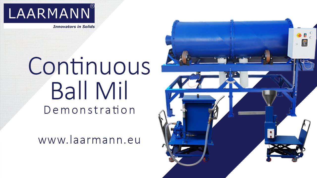 Continuous Ball Mil - Demonstration - YouTube