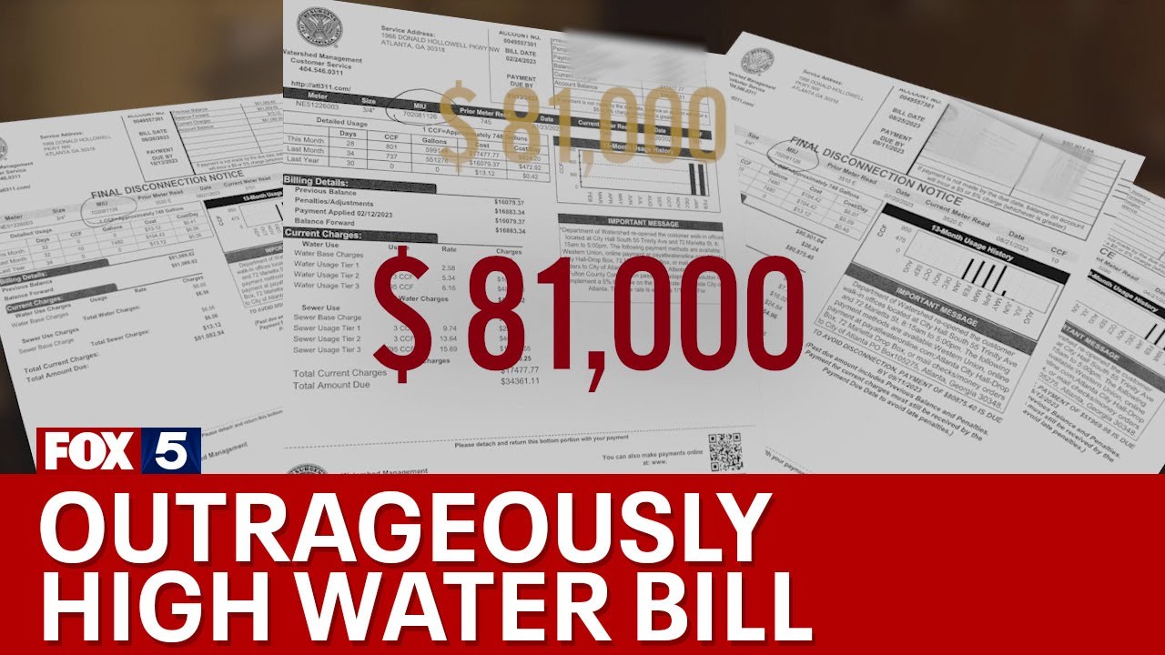 I-Team: Atlanta woman receives outrageous water bill, she's not the ...