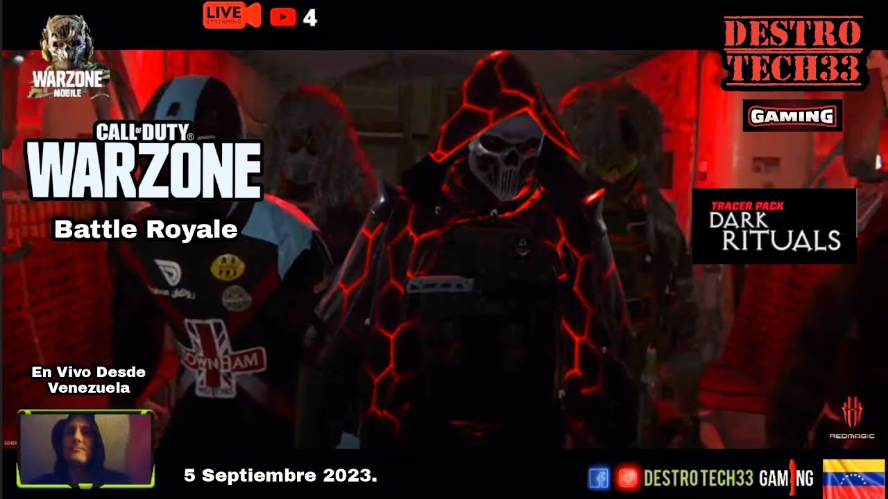 Warzone Mobile Dark Rituals 3 En Vivo Desde Venezuela Con suscriptores ...