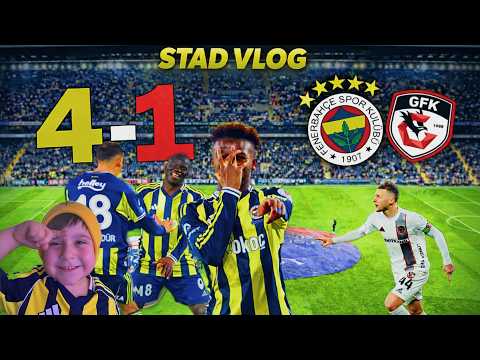 Dorgeles Nene'den HATTRICK! | Fenerbahçe 4-1 Gaziantep FK | Maçın Tribün Hikayesi