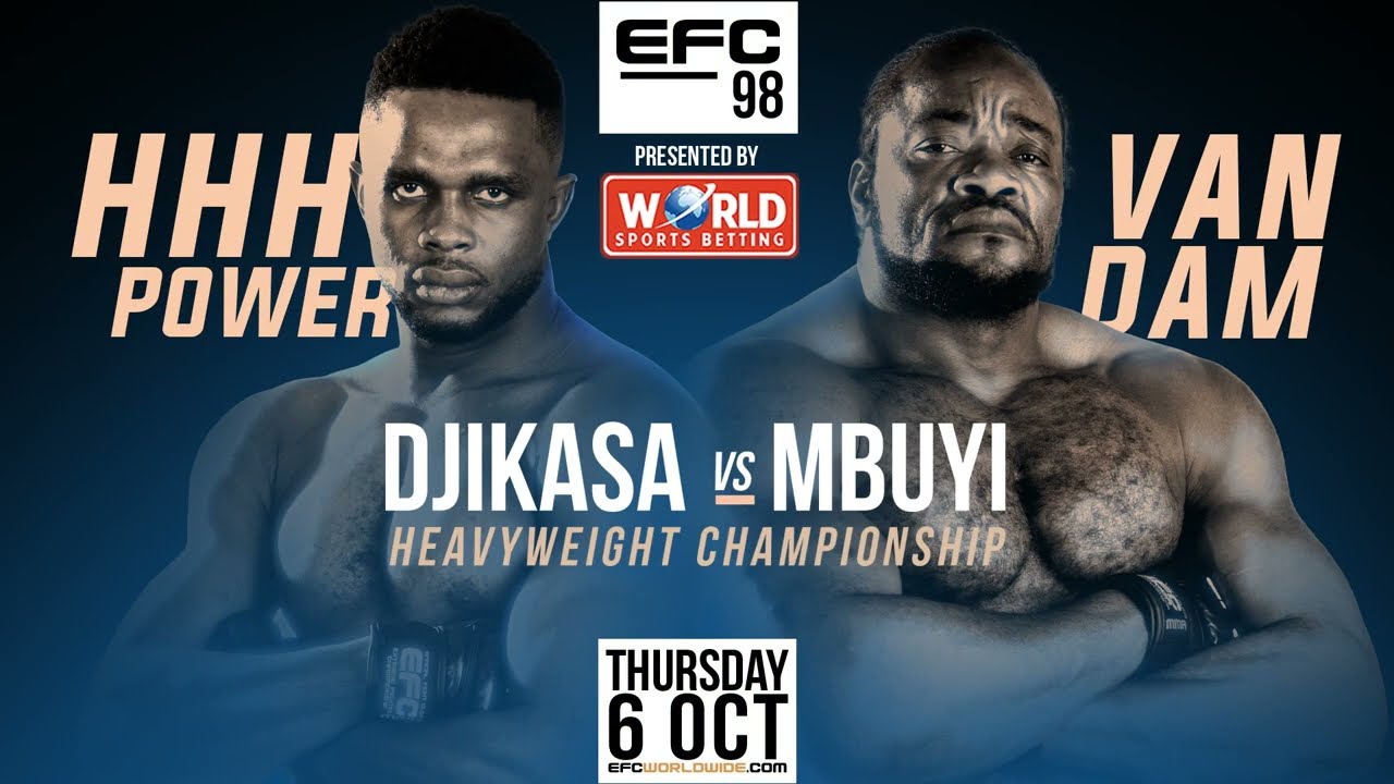 EFC 98 HEAVYWEIGHT CHAMPIONSHIP (20 SEC PROMO) - YouTube