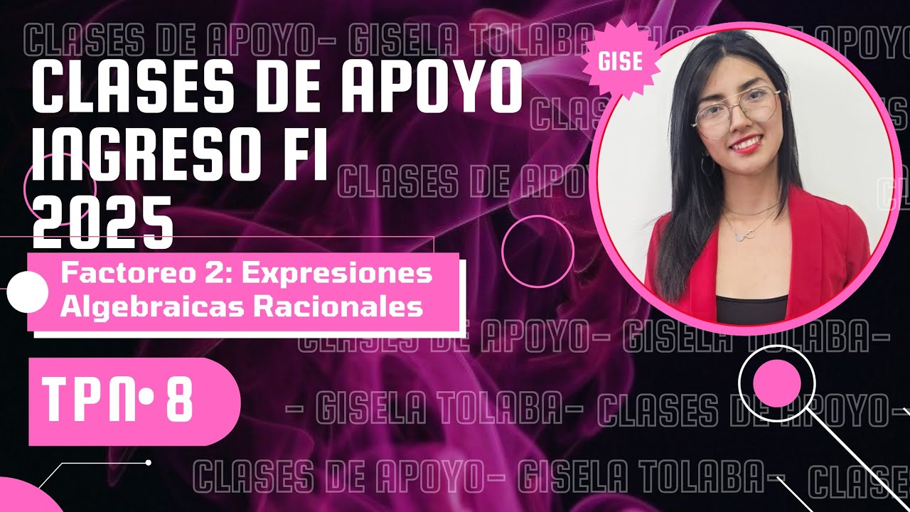 TP n° 8. Punto 8, 9 y 10. Expresiones Algebraicas Racionales 💋 - YouTube