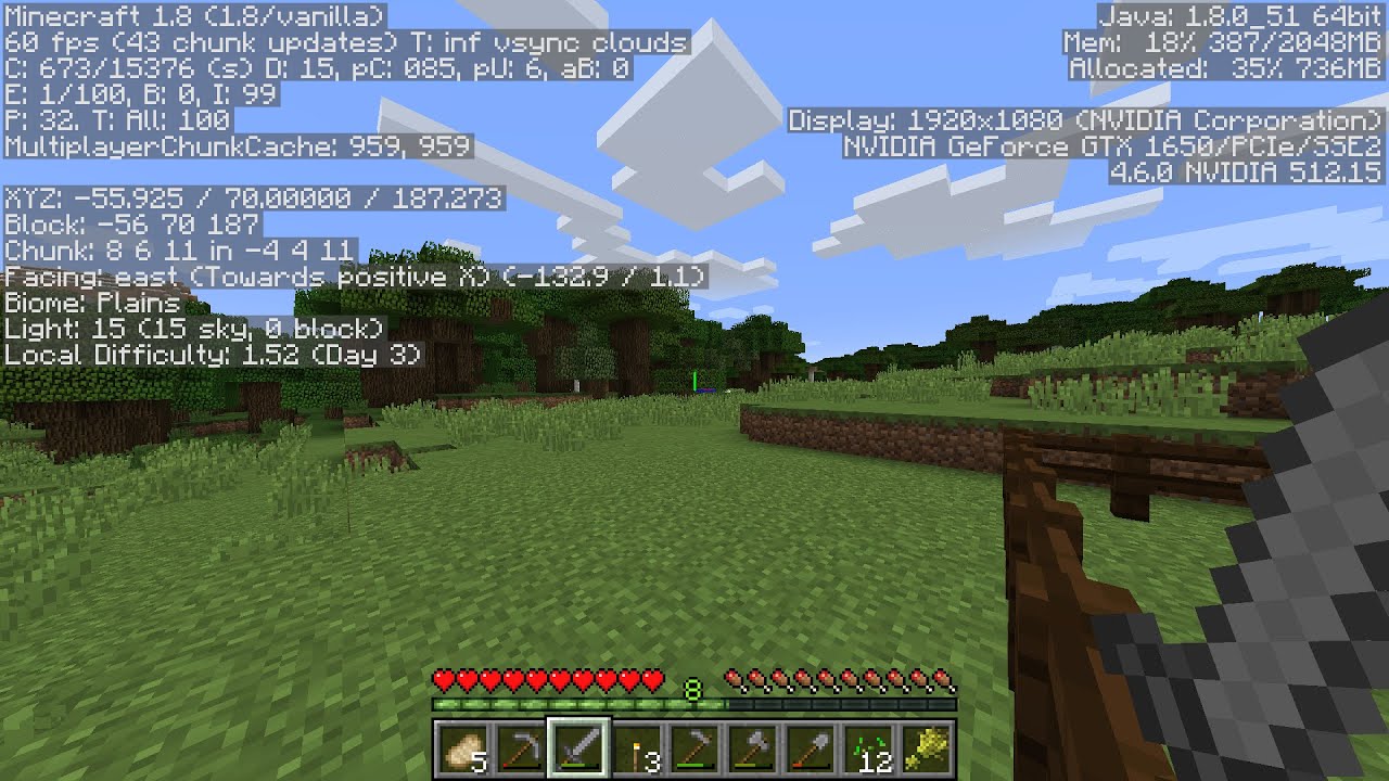 Traveling 30,000 blocks without sprinting - YouTube