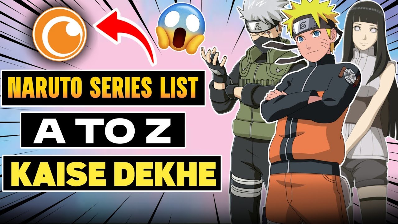 Naruto Anime Series List | Naruto Series Kasie Dekhe | Naruto shippuden ...