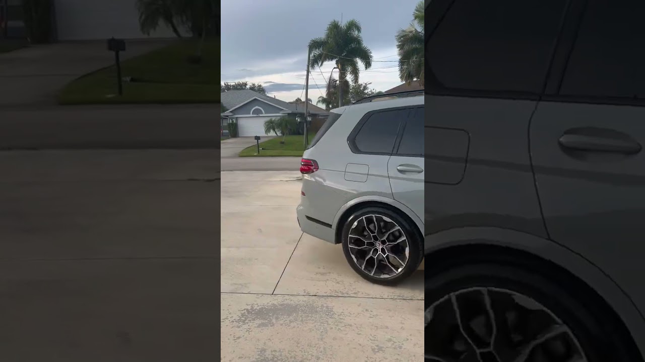 2023 BMW X7 M60 0-60 MPH LAUNCH 🚀 #BMW #X7 #M60 #X7M60 #MPower #AMG # ...