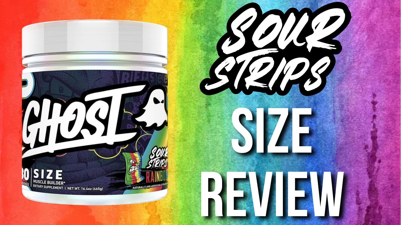 GHOST SIZE Sour Strips Flavor REVIEW and BREAKDOWN - YouTube