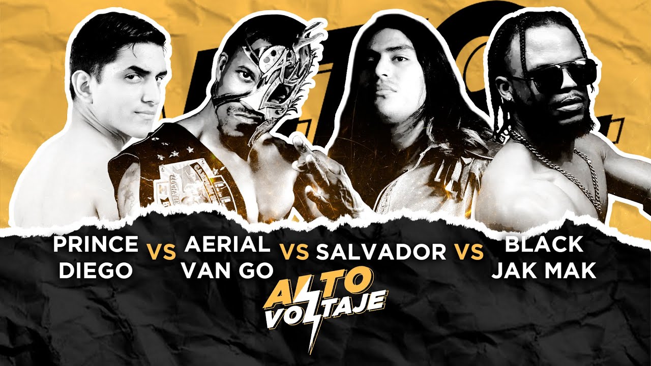 GLL: Alto Voltaje 2024 - Prince Diego vs Aerial Van go vs Salvador vs ...
