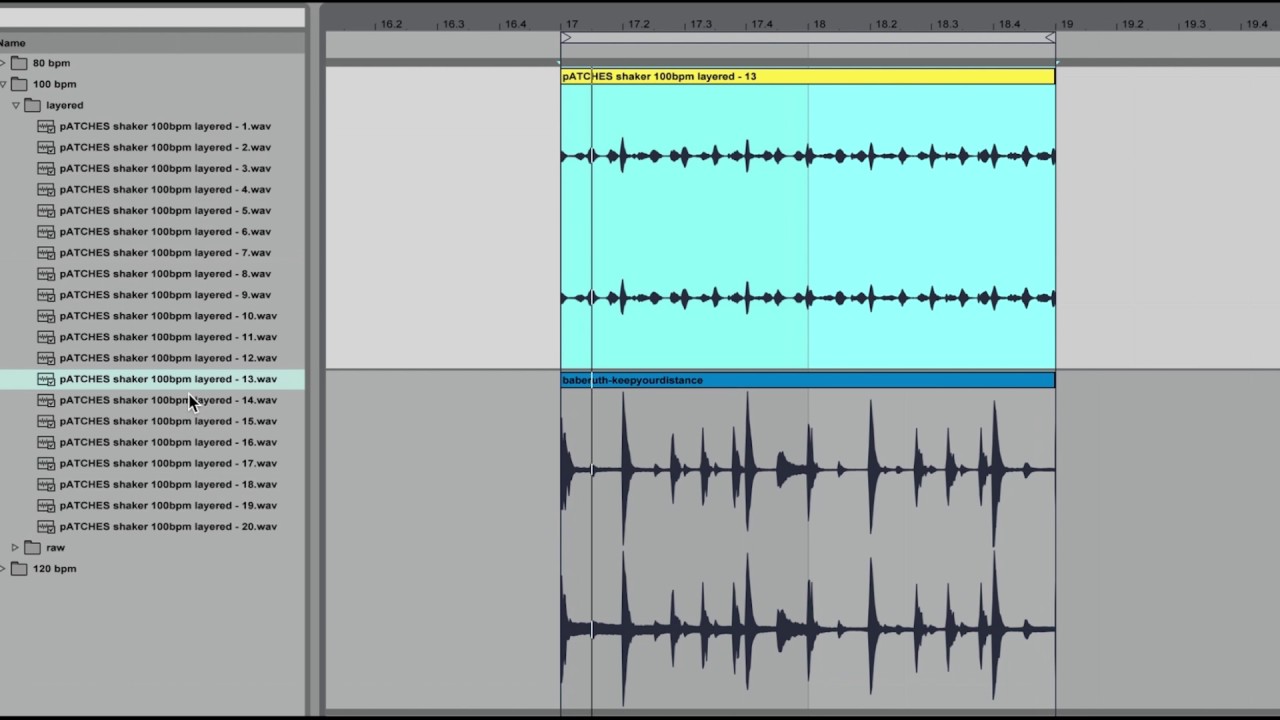 sample pack - egg shaker loops - YouTube