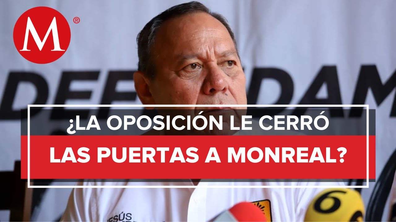 "Monreal se autodescartó como aspirante": Jesús Zambrano - YouTube