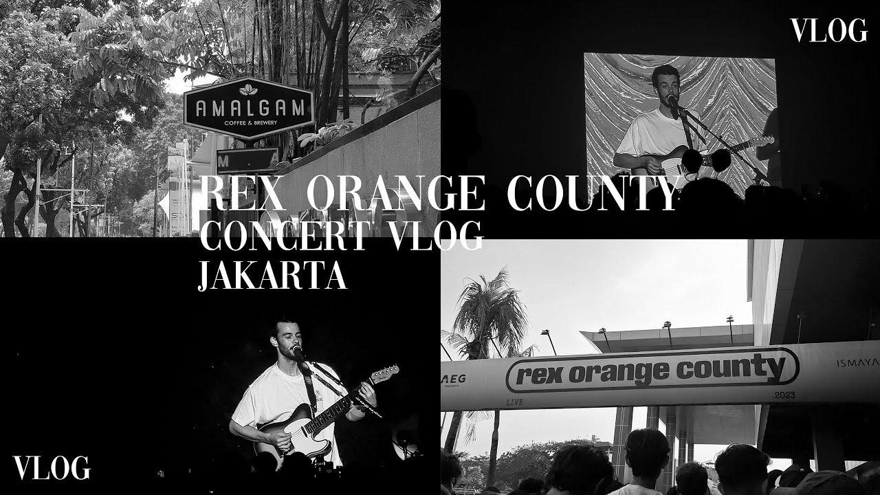 VLOG: JAKARTA - REX ORANGE COUNTY CONCERT(Day 2)! - YouTube