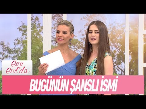 Bugünün şanslı ismi - Esra Erol'da 20 Haziran 2018