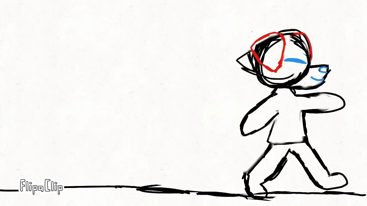 Walk cycle test (Lazy) Reference photo by ally animation - YouTube