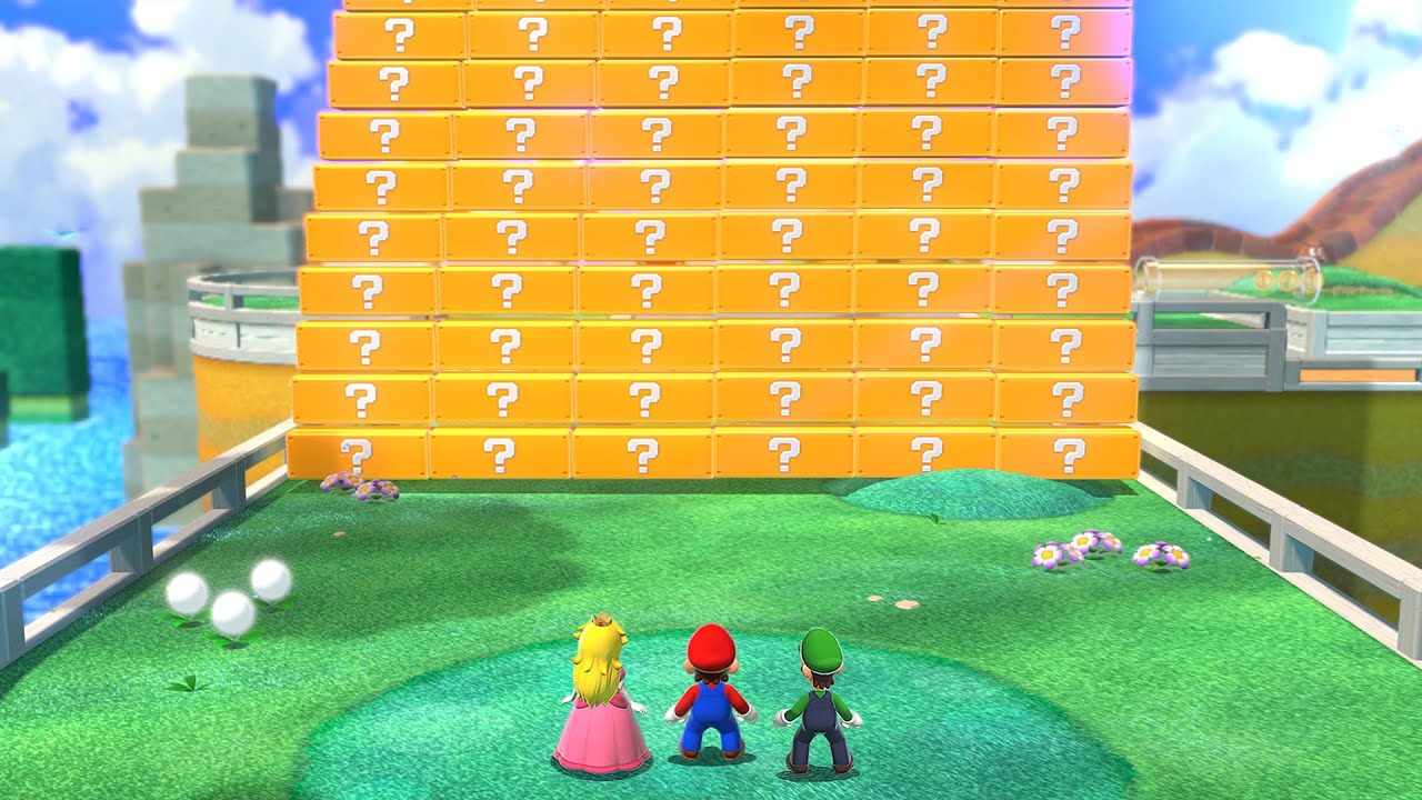 Can Mario destroy 999X Power-Up Blocks in Super Mario 3D World? - YouTube