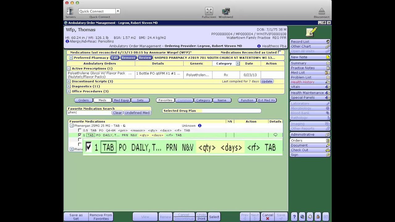 Meditech 5 66 Prescriptions - YouTube