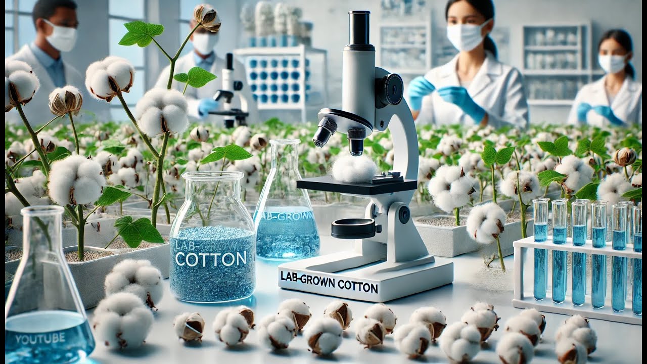 Lab Grown Cotton: Innovating Sustainable Fashion & Textiles - YouTube