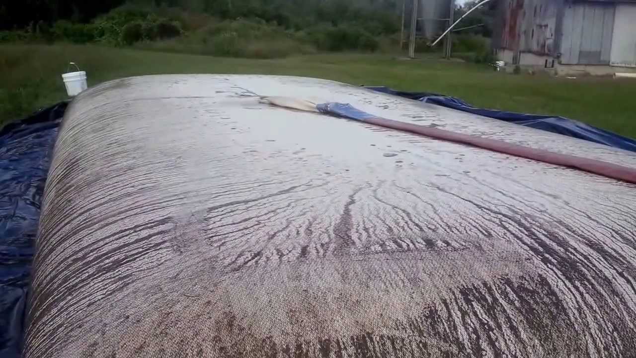 Sludge Boat Residuals Bagging Program Part 2 - YouTube