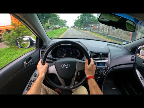 Hyundai Accent (1.6) Automatic 2016 / POV Test drive 4K (No narration)