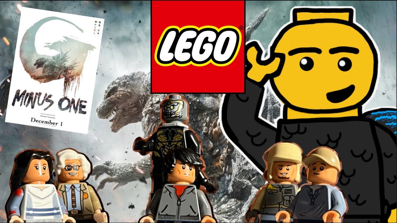 How to build Godzilla Minus One out of Lego - YouTube