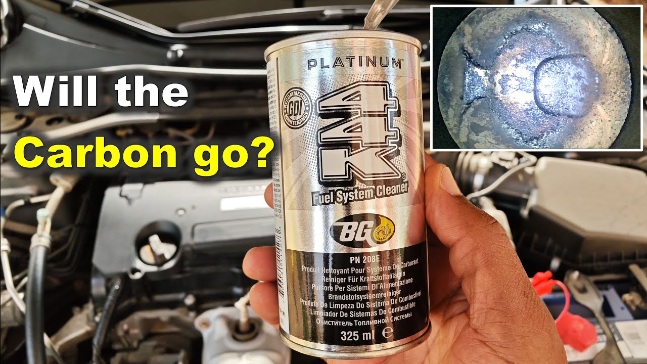 Carbon Buildup Removal with BG Platinum 44K / Cleans Catalytic ...