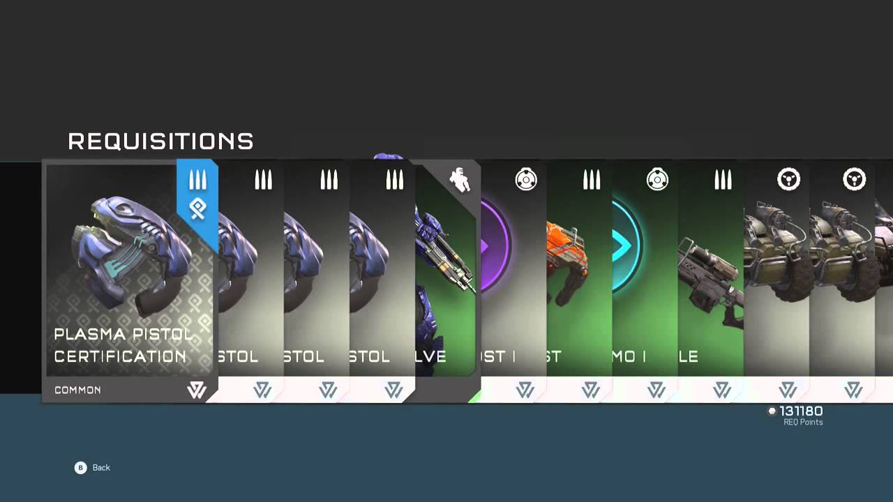 Halo 5: Guardians | Opening 40 Silver Req Packs - YouTube