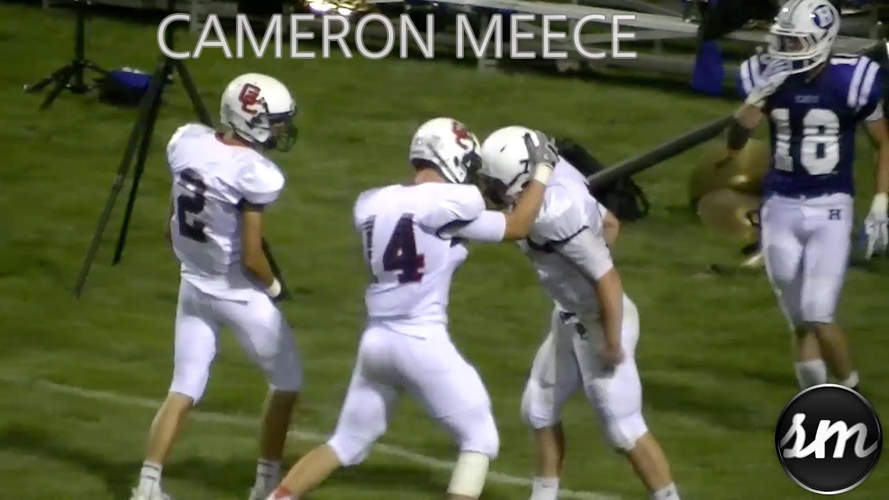 Cameron Meece runs for 3 Touchdowns @ Hilliard Davidson [Grove City c/o ...