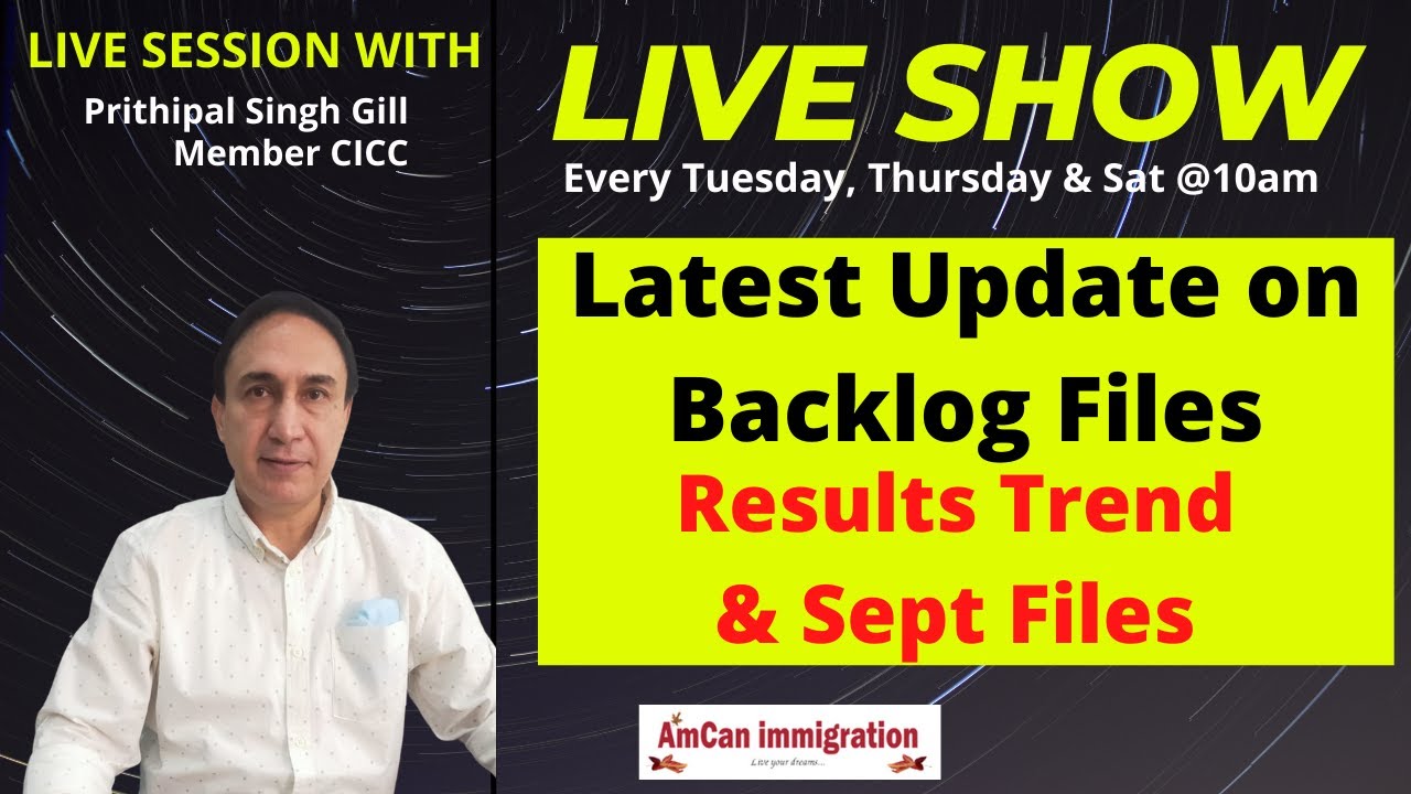 Big Live Show @ 10 AM Today- Latest Update on Backlog Files | Results ...