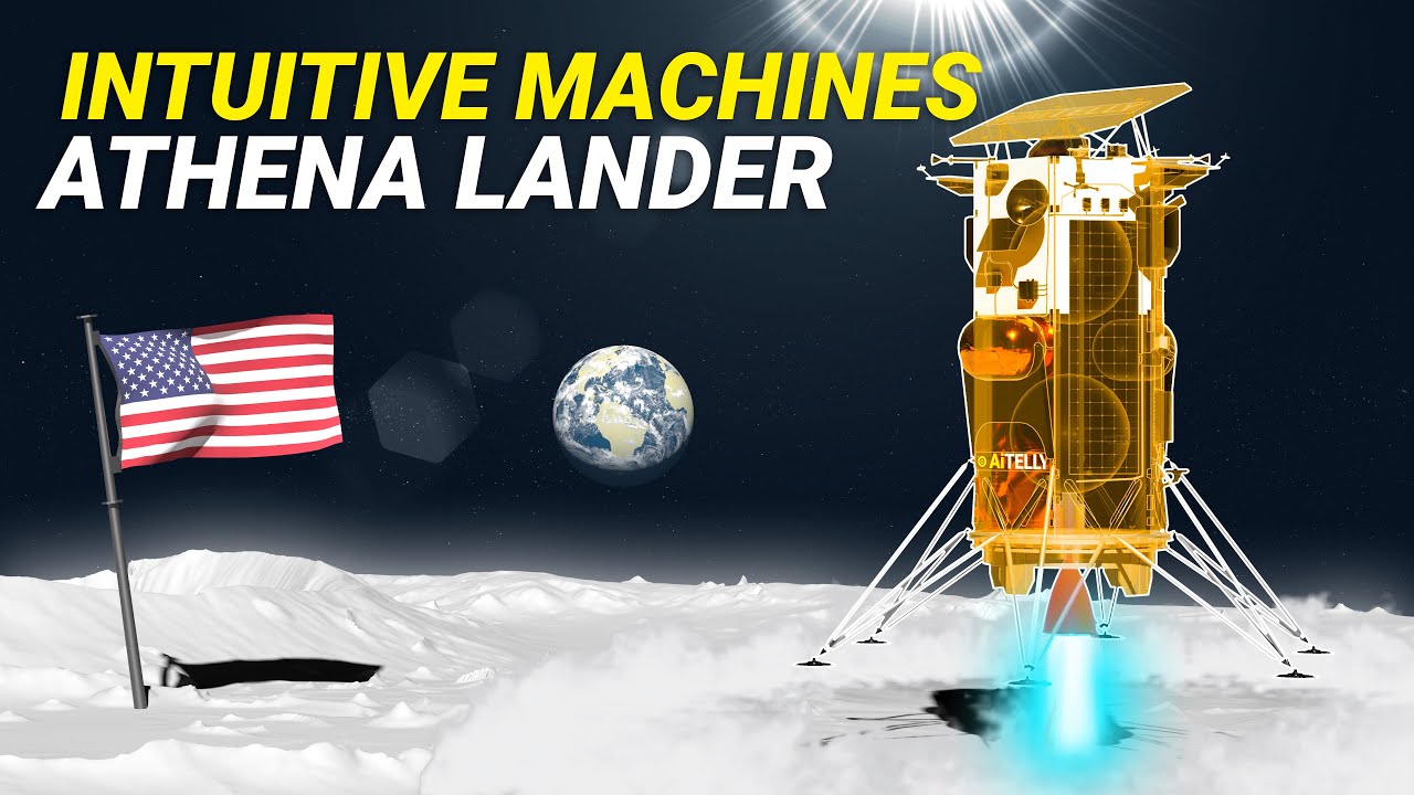 Intuitive Machines Moon Landing Explained #moonlanding - YouTube