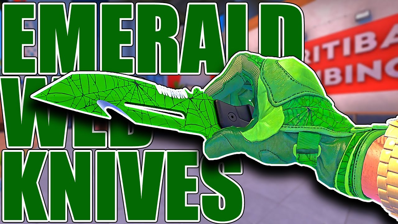 EMERALD WEB KNIVES (Concept) ★ CS:GO Showcase - YouTube