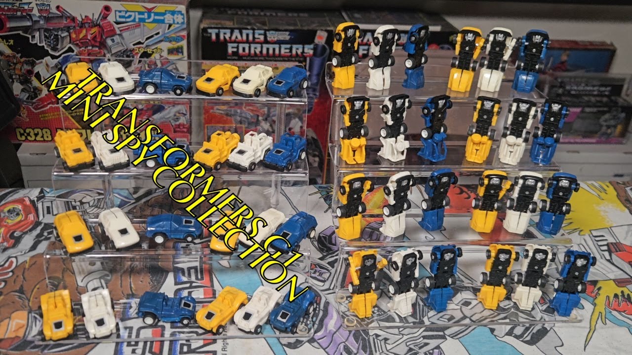 JJTron and Jeff review and discuss Transformers G1 1985 Mini-Spies ...
