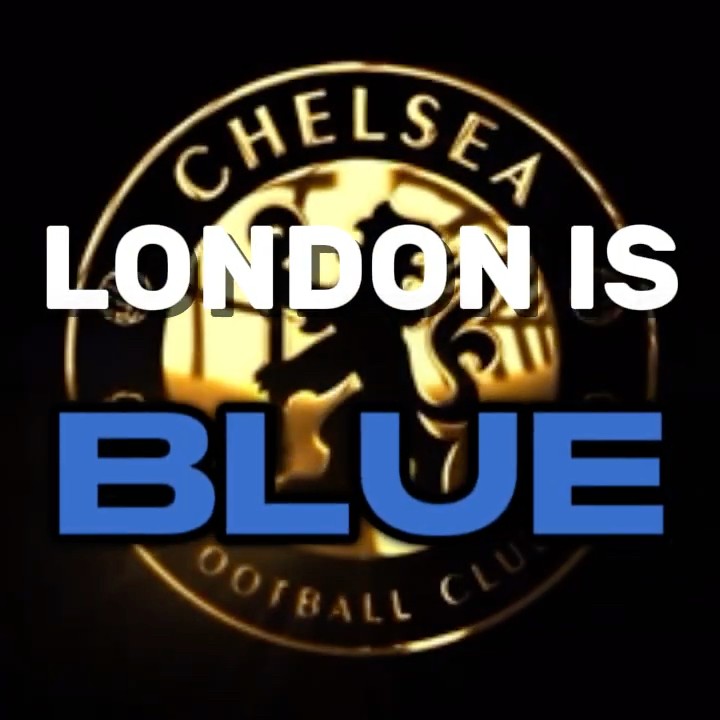 London is always blue 💙 #football #footballedit #chelseafc #chelsea # ...