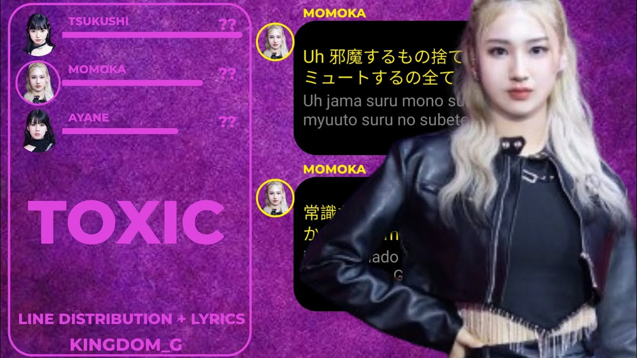 [PD101JP THE GIRLS] -Charm Holic - TOXIC《 Line Distribution + Lyrics ...