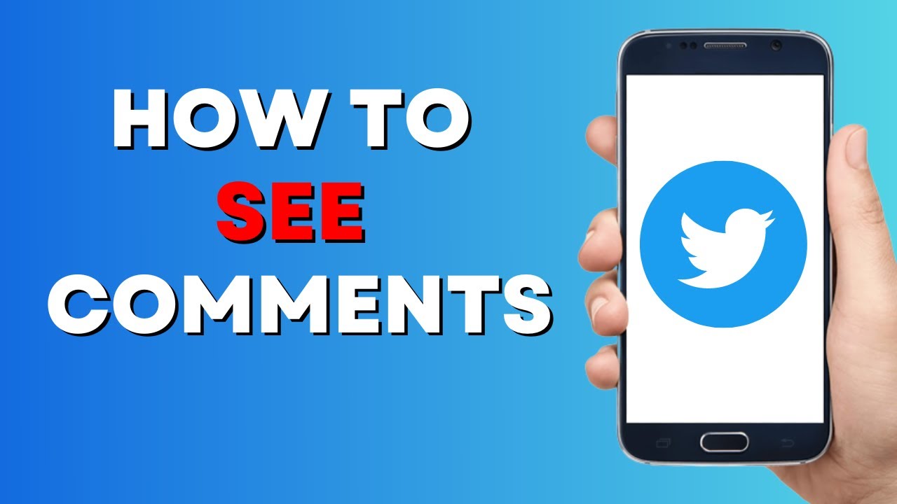 How to View Twitter Comments (Quick) - YouTube