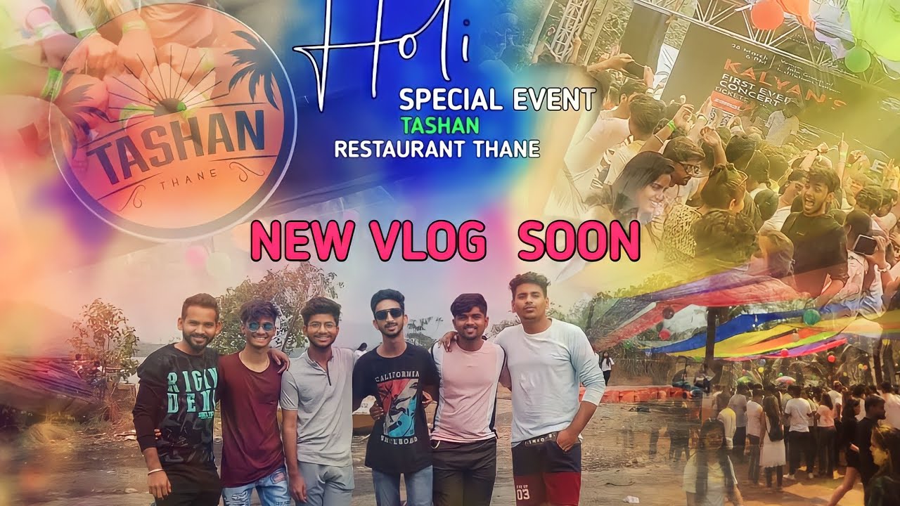 HOLI SPECIAL EVENT tashan restaurant thane....#holi #enjoy #couple # ...