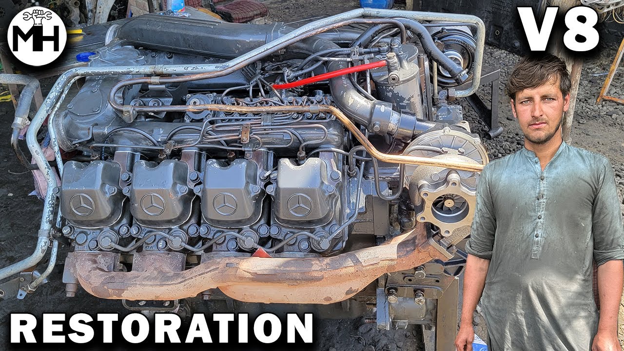 German Engine Restoration by Young Mechanics || How to Rebuild ...