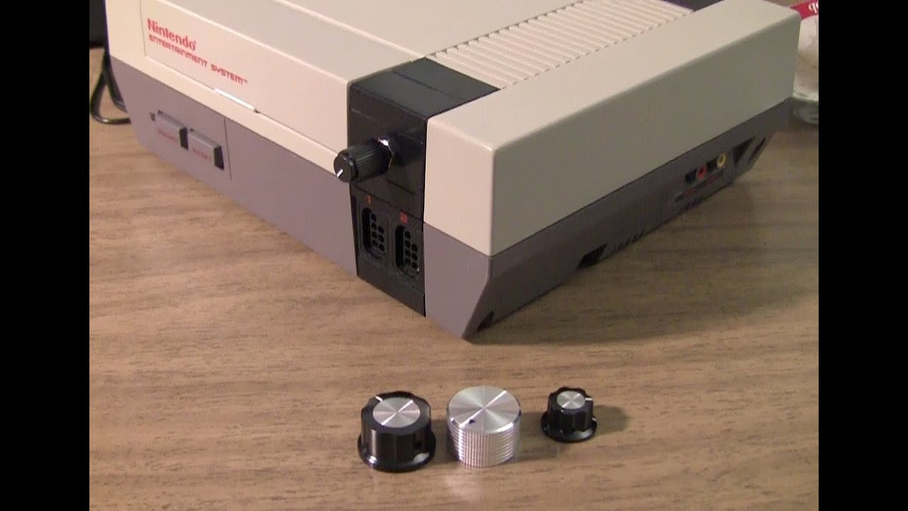 NES Nintendo stereo mix knob options - YouTube