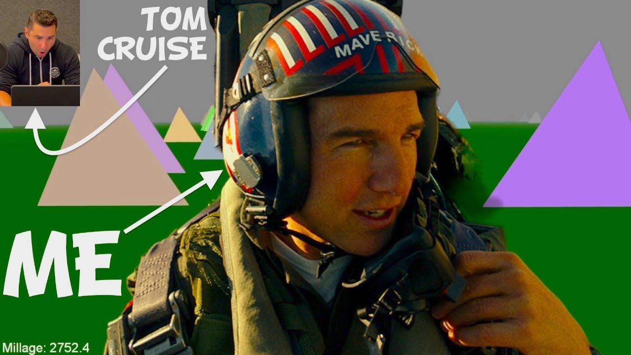 Jet Slalom Game...kind of. I'M TOM CRUISE TOP GUN BOI - YouTube