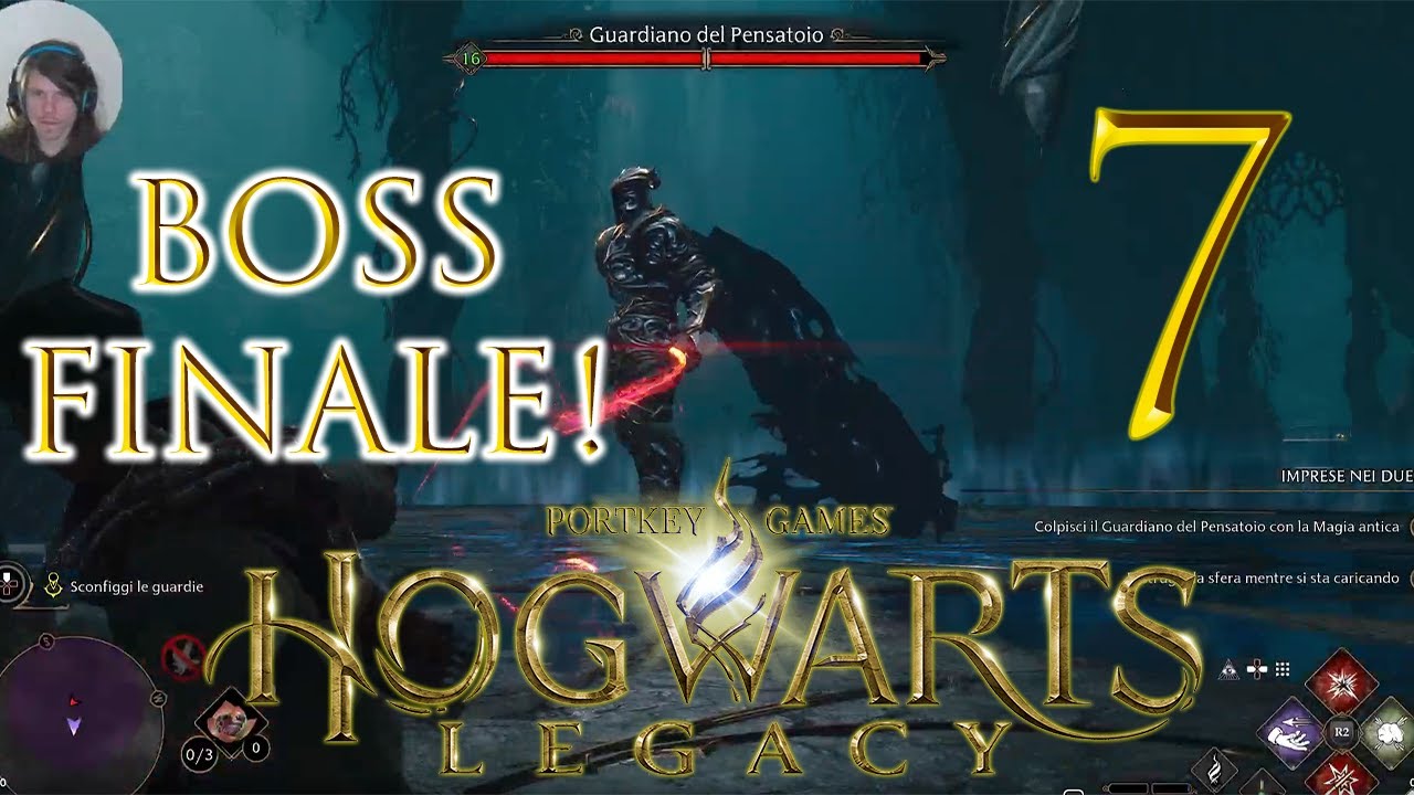HOGWARTS LEGACY -BOSS FINALE! [Walkthrough Gameplay ITA PS5-PARTE 7 ...