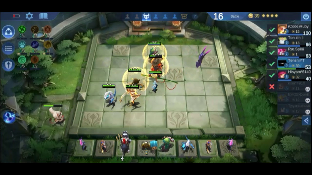 1 HP EPIC COMEBACK WITH MARKSMAN SYNERGY IN MAGIC CHESS | MOBILE ...