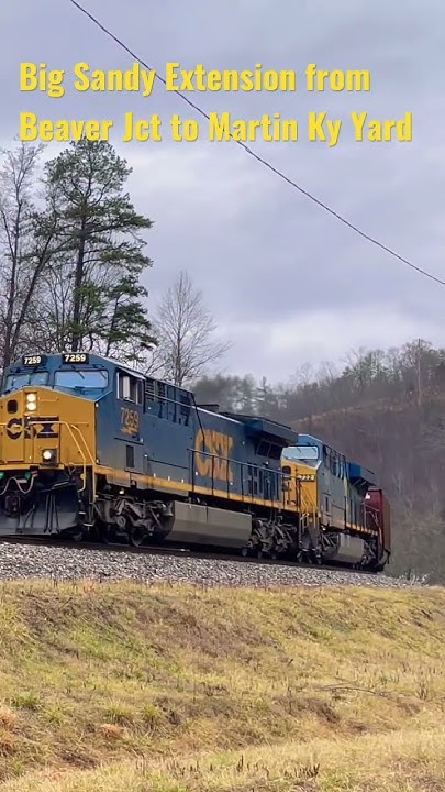 Coal Still Moves on the CSX Big Sandy Subdivision - YouTube