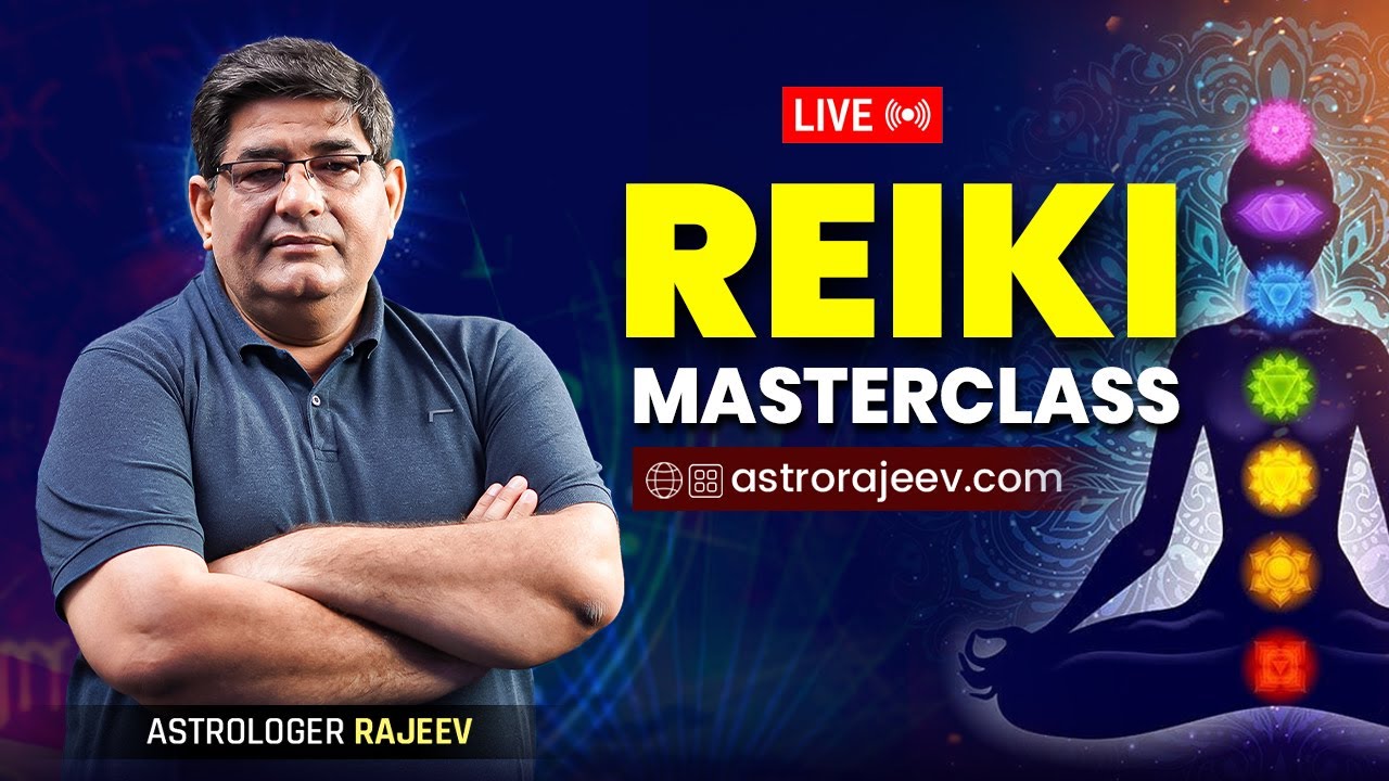 Live Reiki Demo Class Learn with Grand Master Rajeev Arora - YouTube